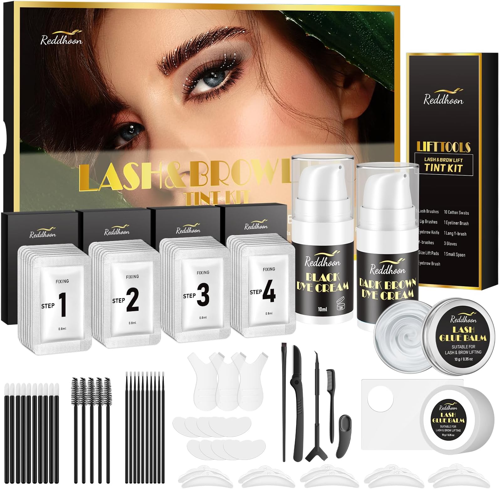 Amazon.com: Lash Lift Kit, Eyebrow Lamination Kit, 2-in-1 Solution, At Home Brow Lamination Kit ...