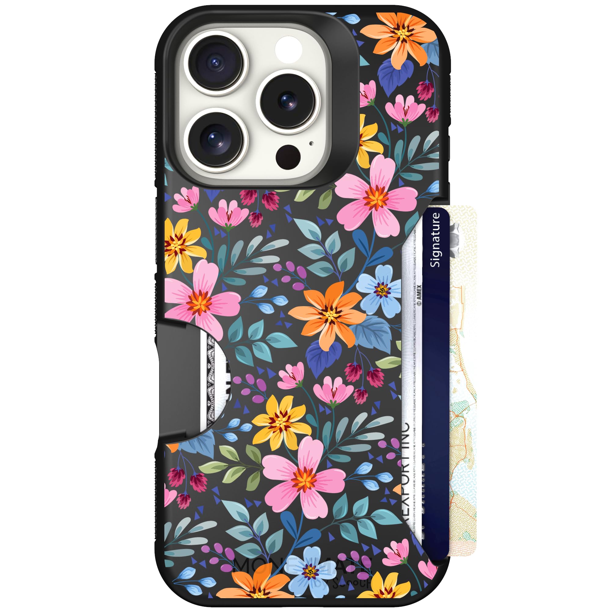 Amazon.com: Scooch® for iPhone 16 Pro Case with Card Holder, Moneymate ...