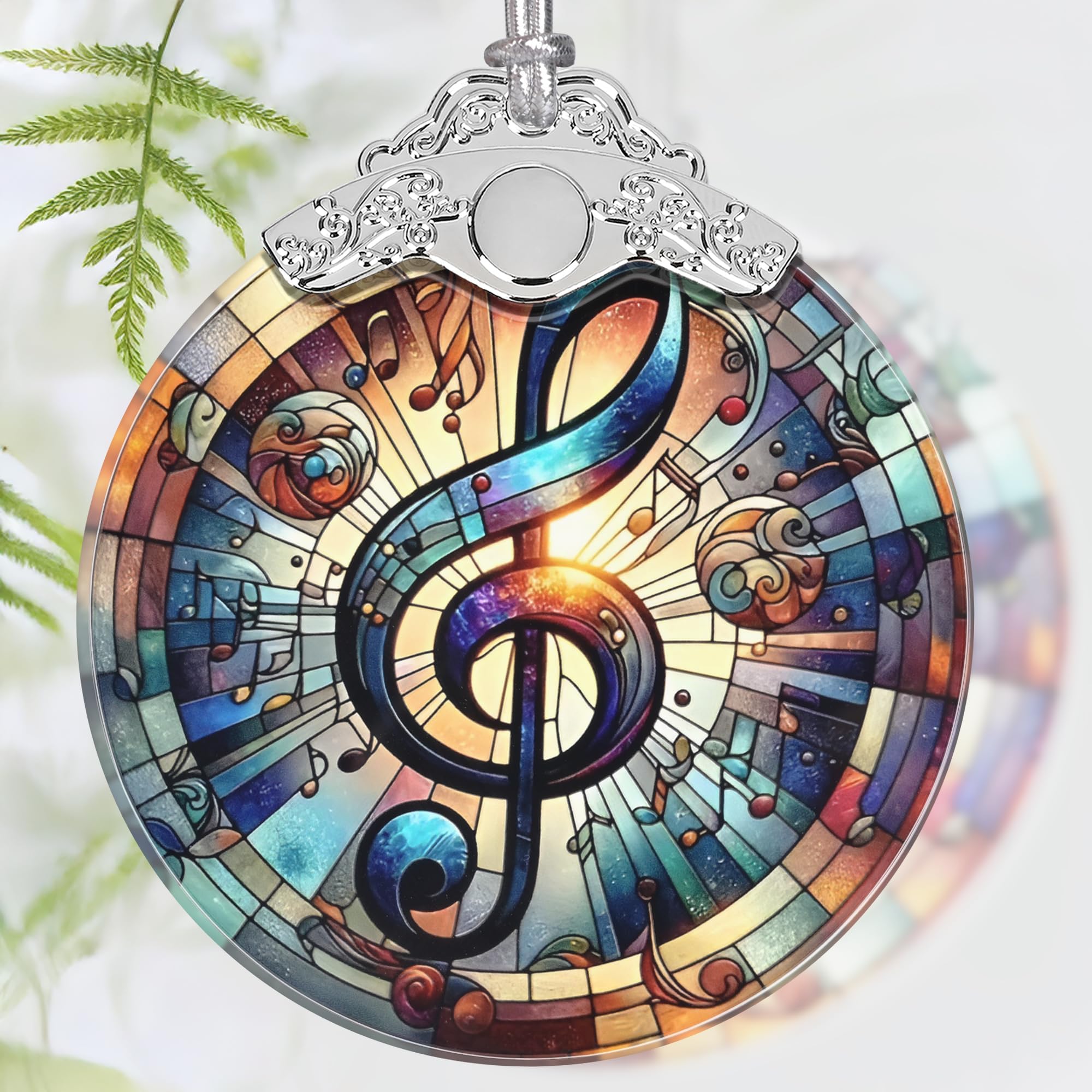 Amazon.com: G Clef Music Note Christmas Tree Ornament Holiday ...