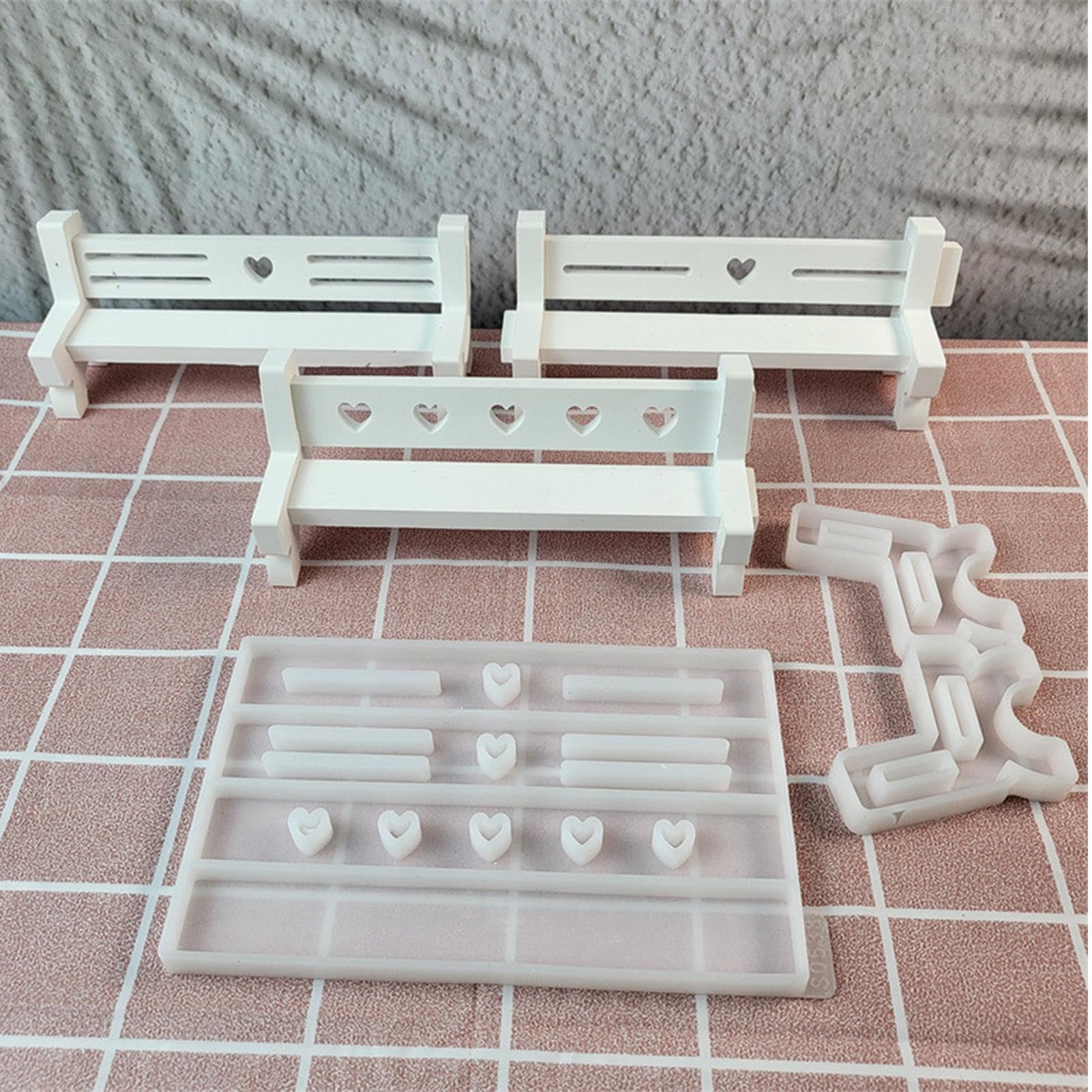 Concrete Bench Leg Molds