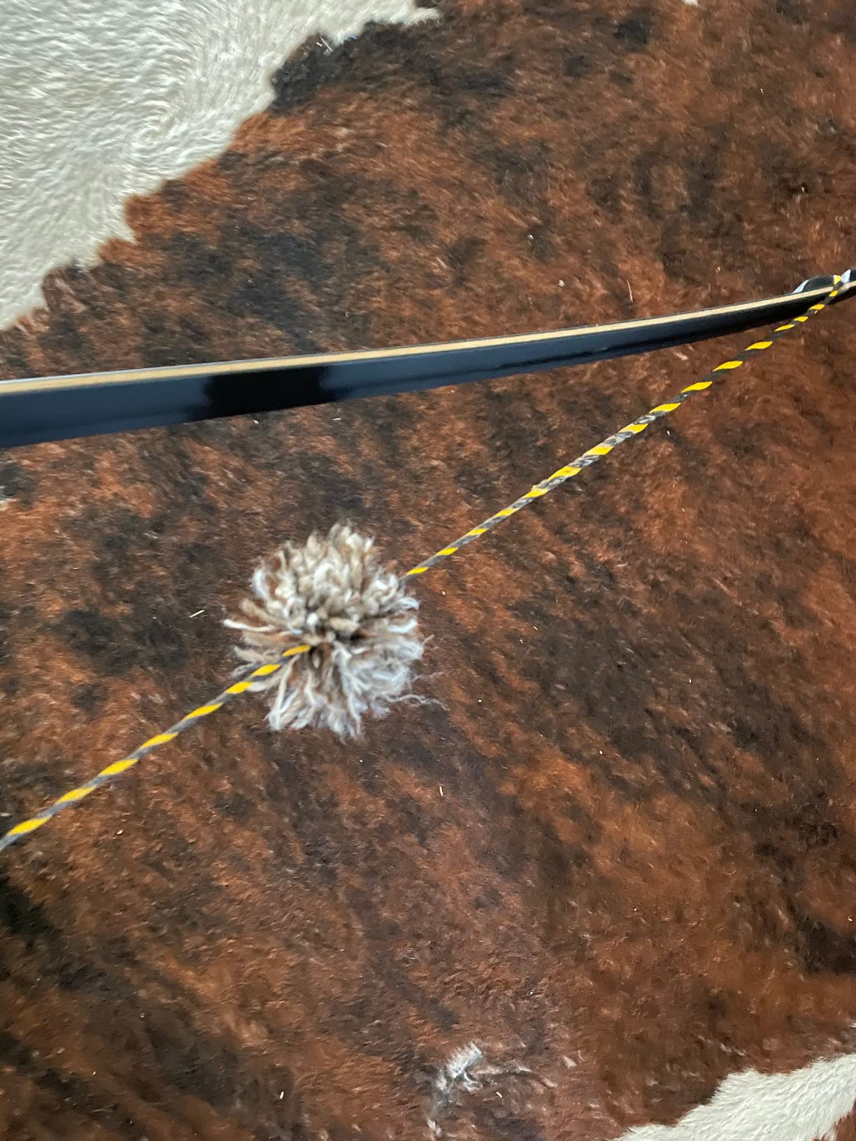 $4/mo - Finance Standing Wolf Navajo Wool Bow String Silencers ...