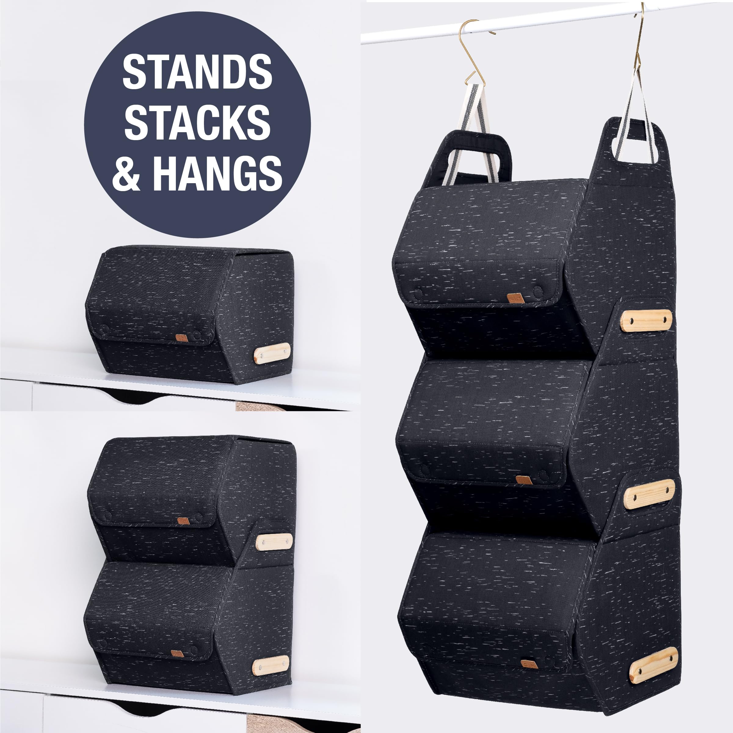 Snapklik.com : Modular Storage System LUXE - Self-Standing, Stacking ...