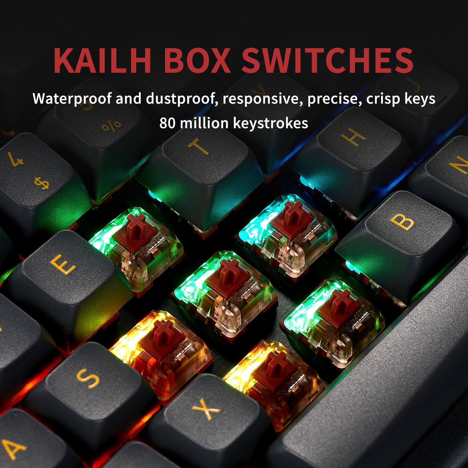 Snapklik.com : Hexgears I3 87-Key Mechanical Keyboard, Kailh Box Switch ...