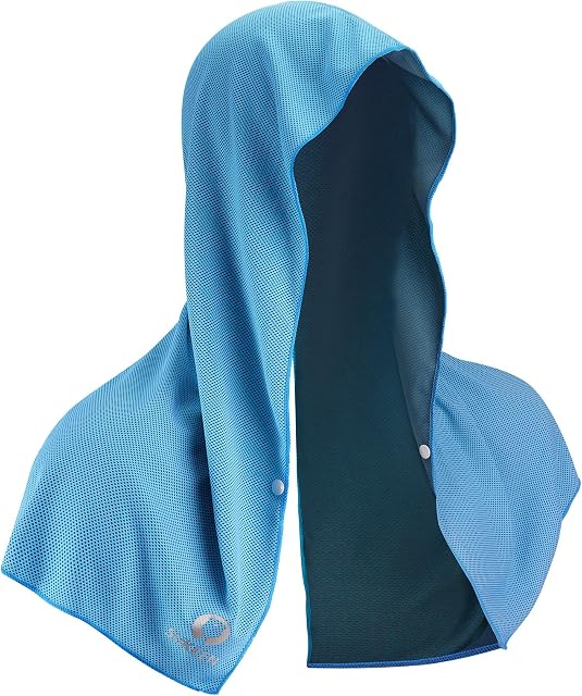 Sukeen Cooling Hoodie Towel Absorbent Quick Drying Cooling Towels Neck ...