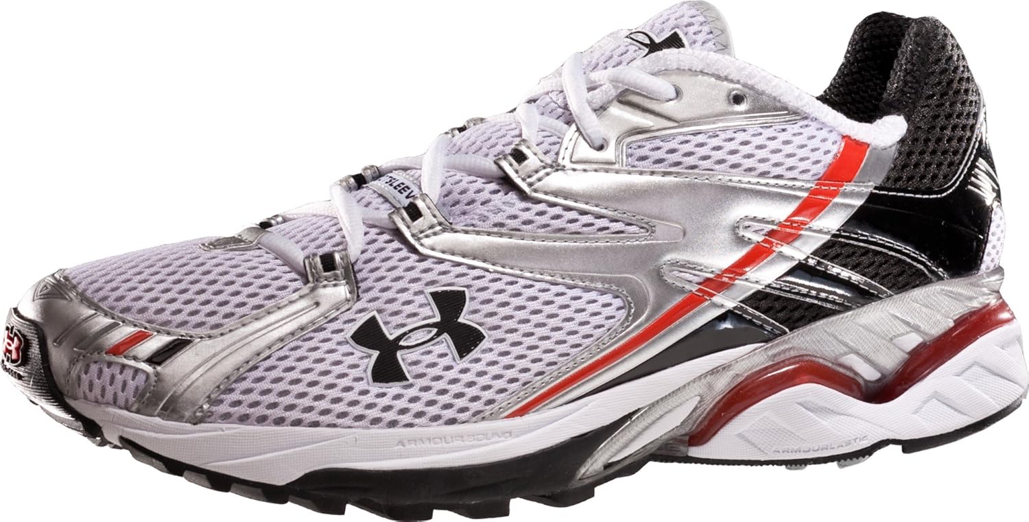 Amazon.com | Under Armour Men's UA Revenant II Non-Cleated White | Shoes