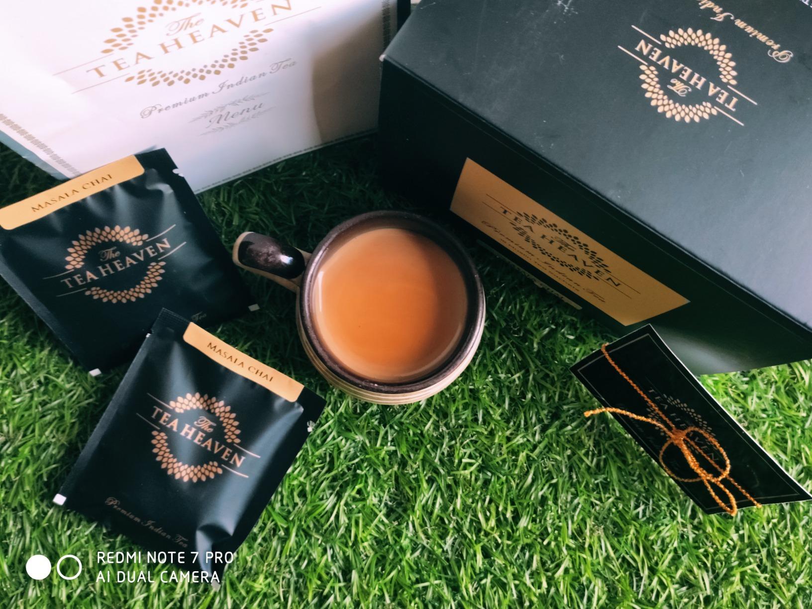 The Tea Heaven | Tea Gift - Masala Chai-Treats Cold and Cough- 100% ...