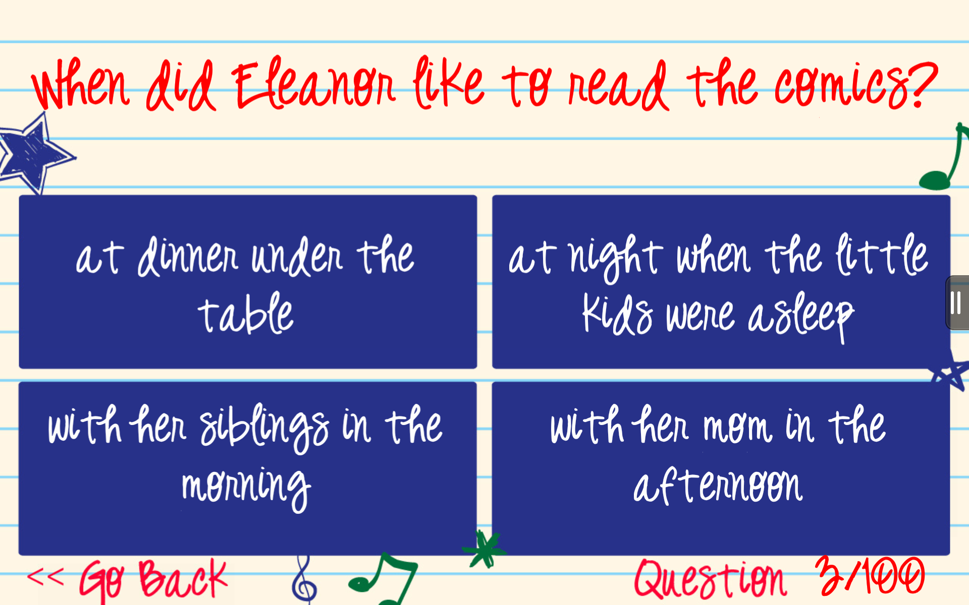 Ultimate Eleanor & Park Trivia - App on Amazon Appstore