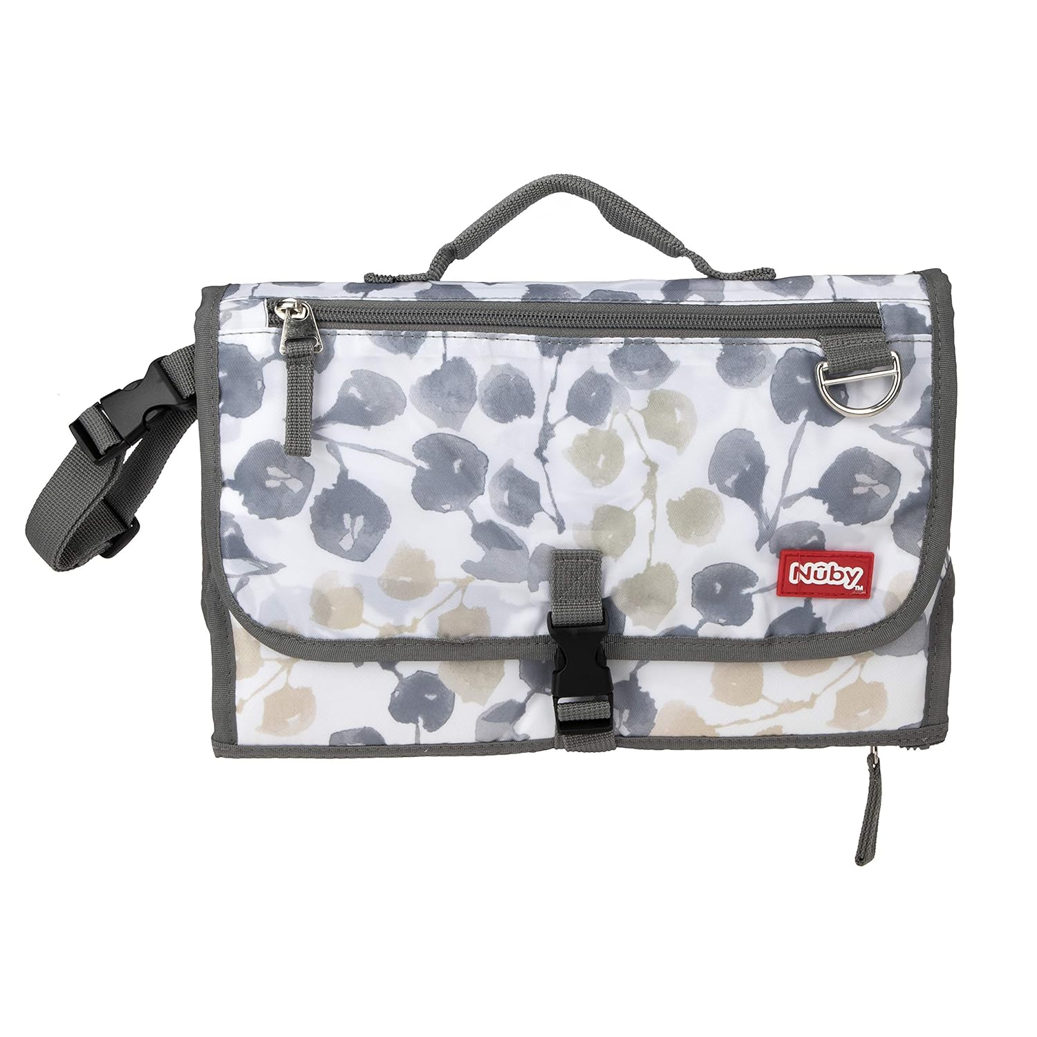 Amazon.com : Nuby Portable Baby Changing Pad Station, Quick Wipe Clean ...