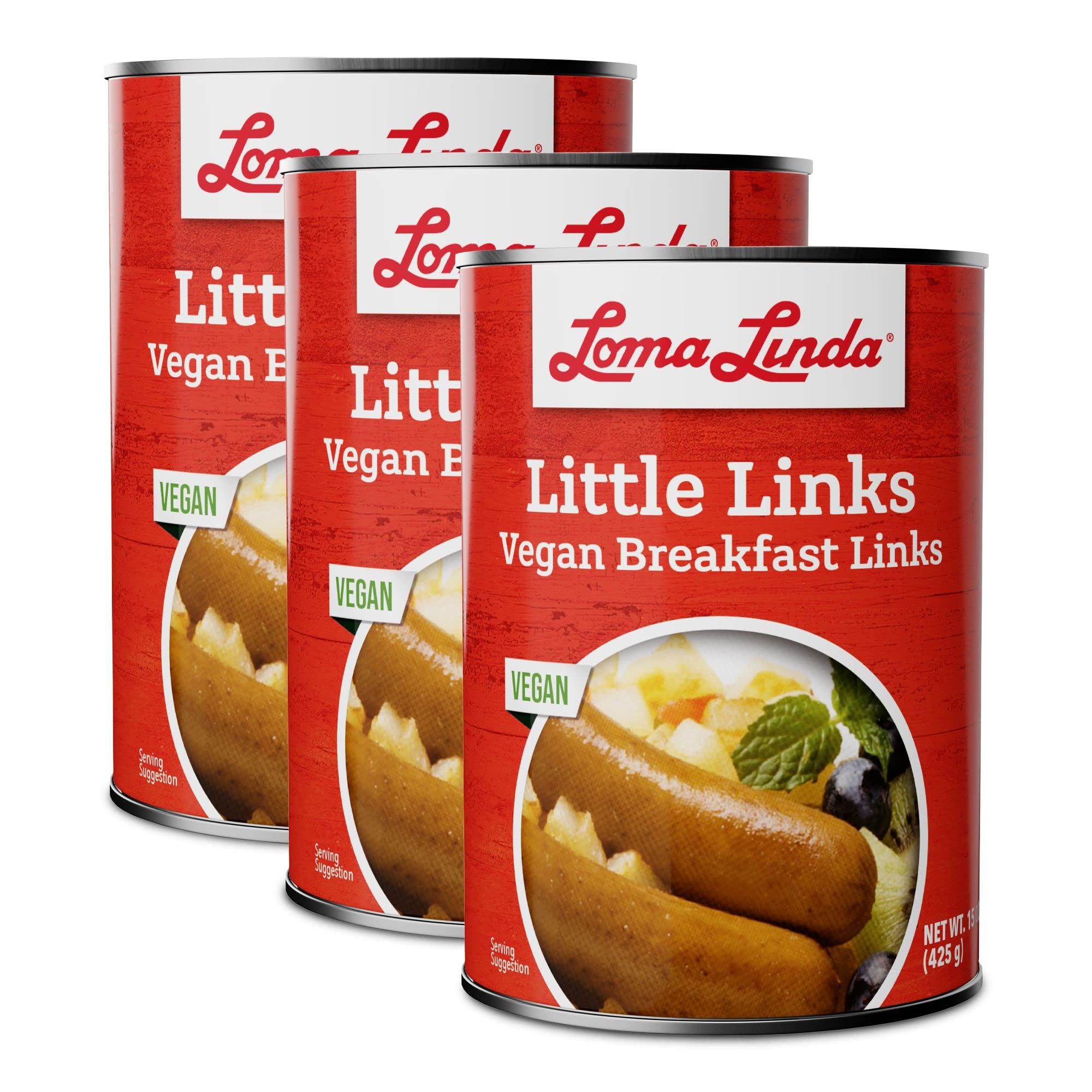 Amazon.com: Loma Linda - Plant-Based Meats (Little Links (15 oz.), 3 ...