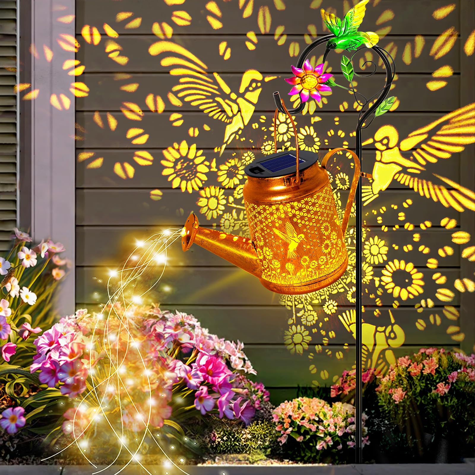 5 Best Hummingbird Solar Lights | Pouring Patterns After Dark