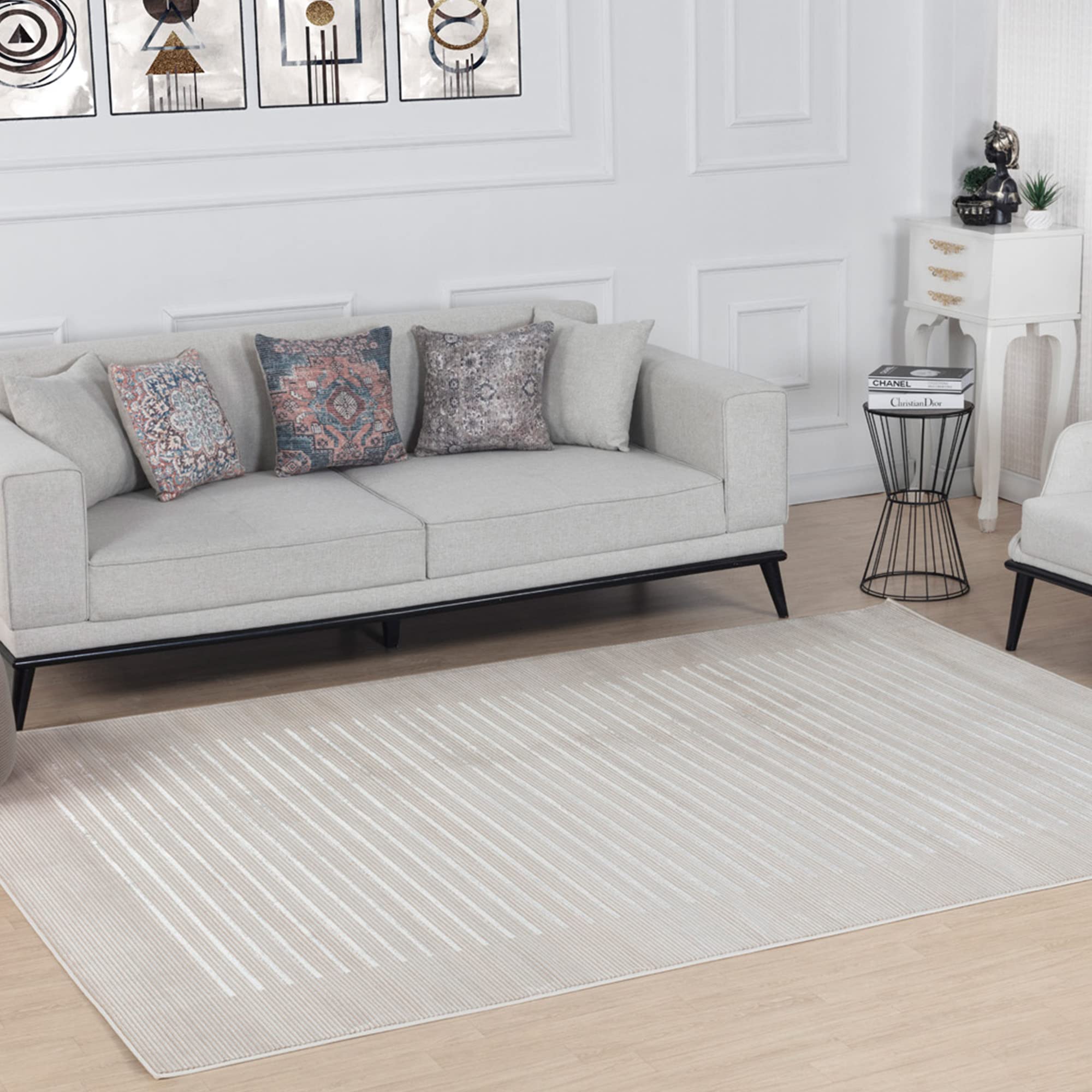 Livabliss Zagora Geometric Rug - Scandi Runner Rugs Living Room 80x150 ...