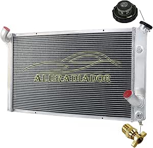 Amazon.com: AluRadiador Aluminum Radiator for 1973 1974 1975 1976 Chevy ...