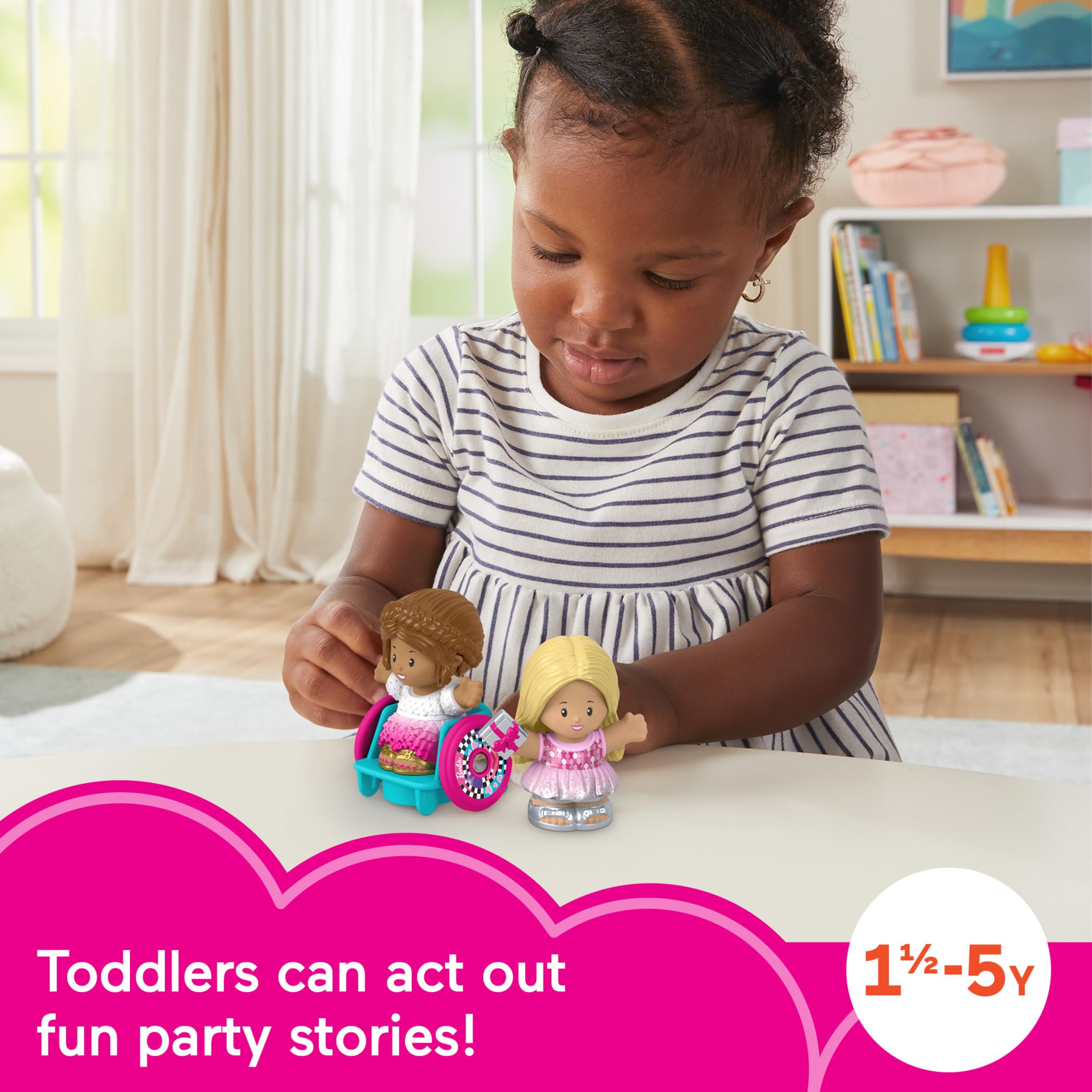 Snapklik.com : Fisher-Price Little People Toddler Toys Barbie Party ...