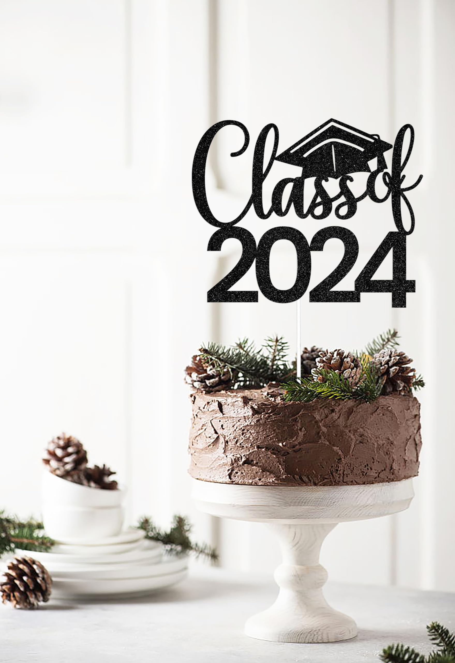Snapklik.com : Class Of 2024 Cake Topper,Congrats Grad 2024 Graduation ...