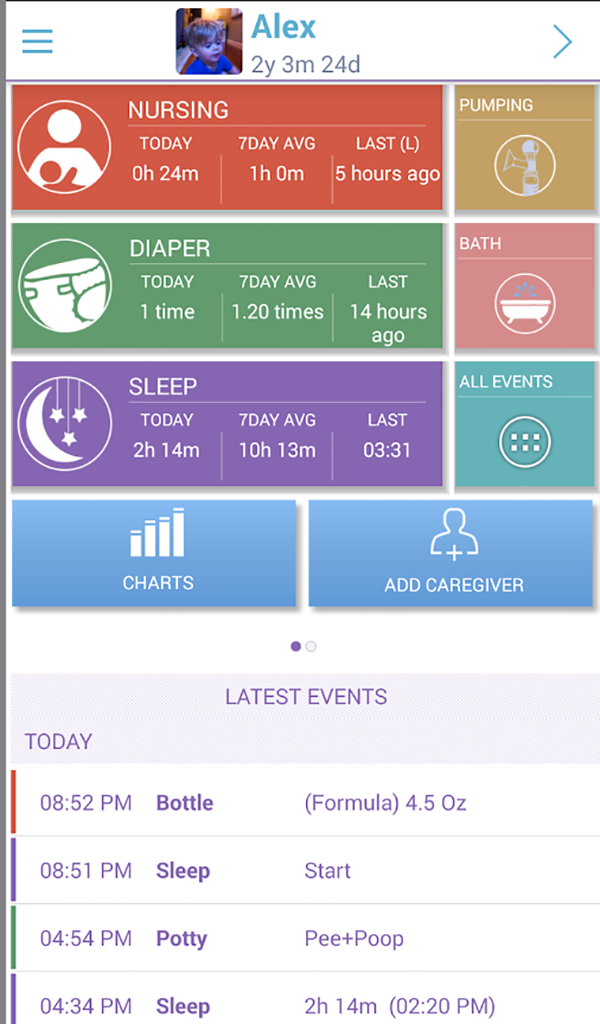 Baby Sidekick: Baby Tracker & Logger - App on Amazon Appstore