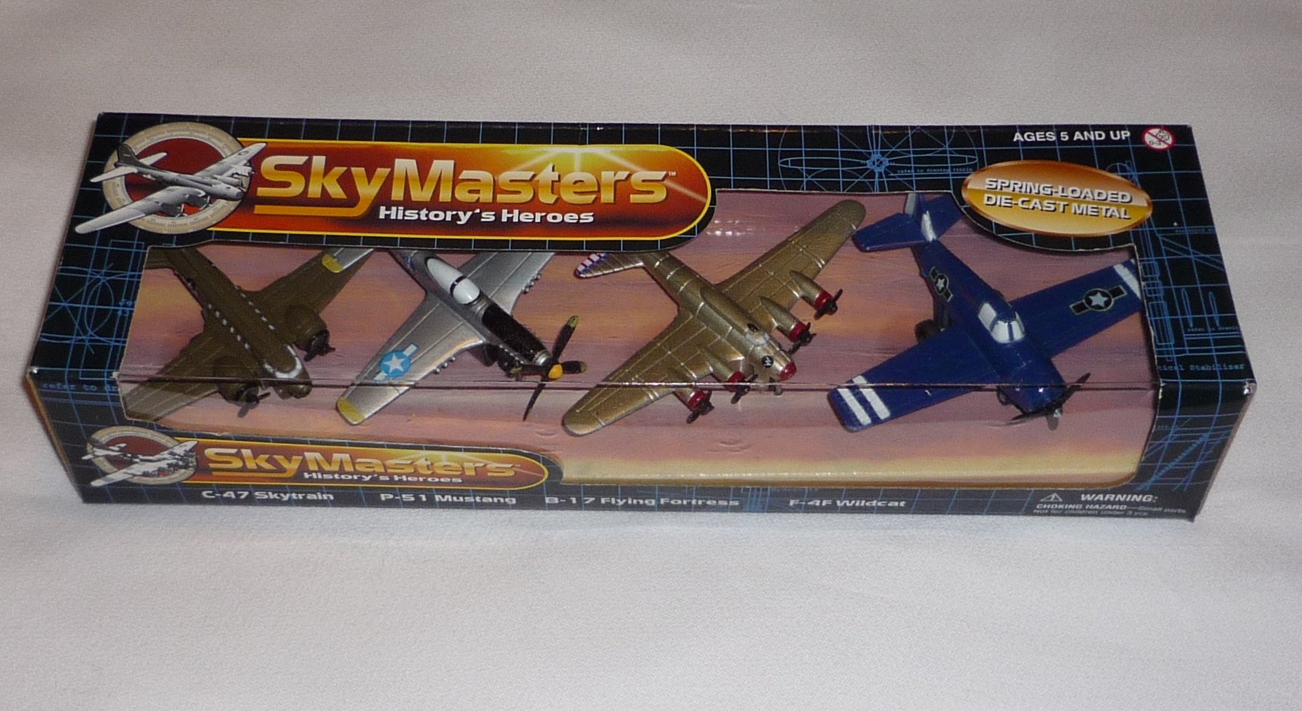 Sky Masters Historys Heroes Set C 47 Skytrain P 51 | Desertcart INDIA
