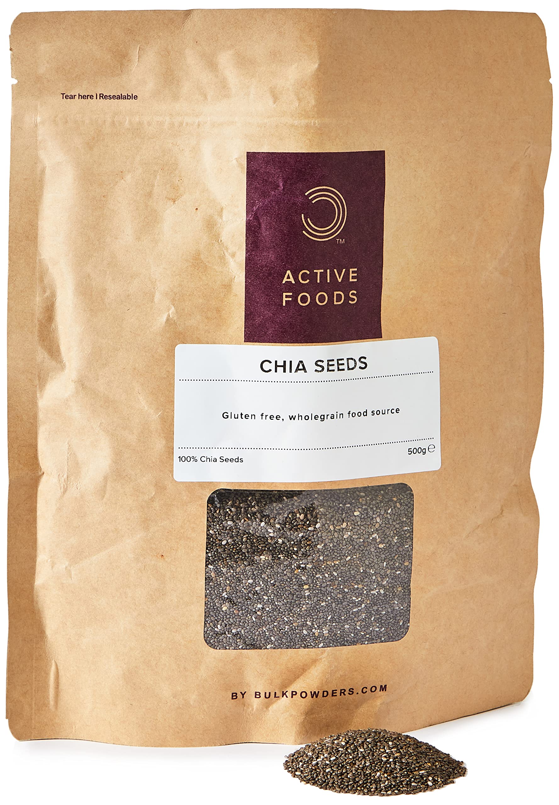 Buy Bulk Chia Seeds, 500 g, Packaging May Vary Online at desertcart UAE