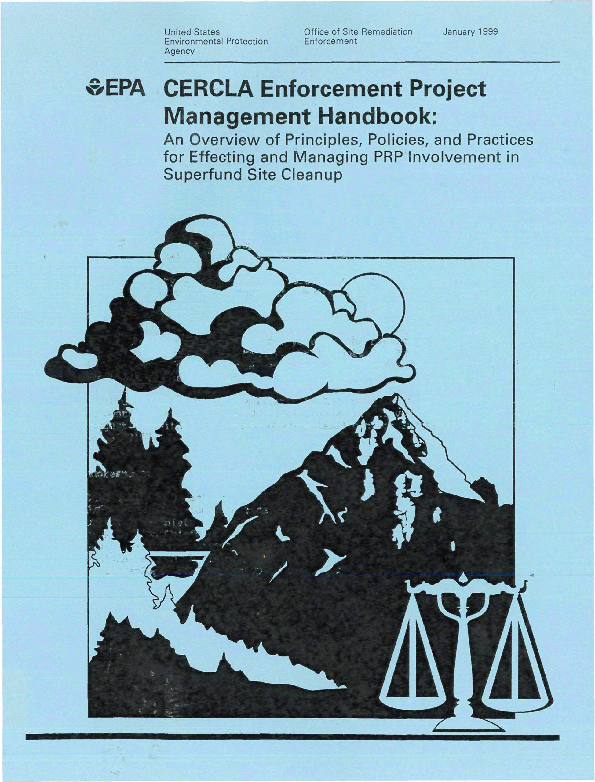 Buy CERCLA Project Management Handbook: an Overview of Principles ...