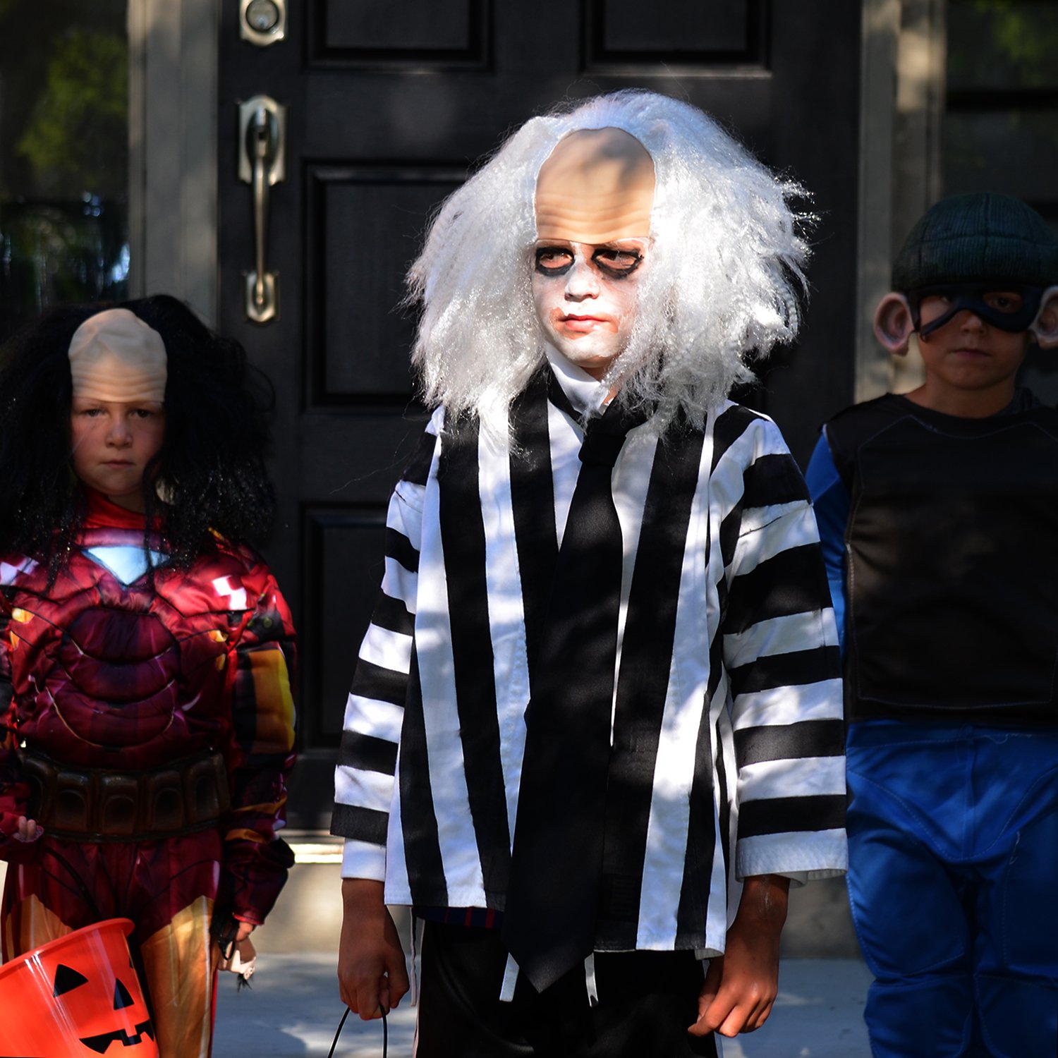 Ben Franklin Wig Tight Benjamin Franklin Costume Easy Wear Bald Cap Old ...