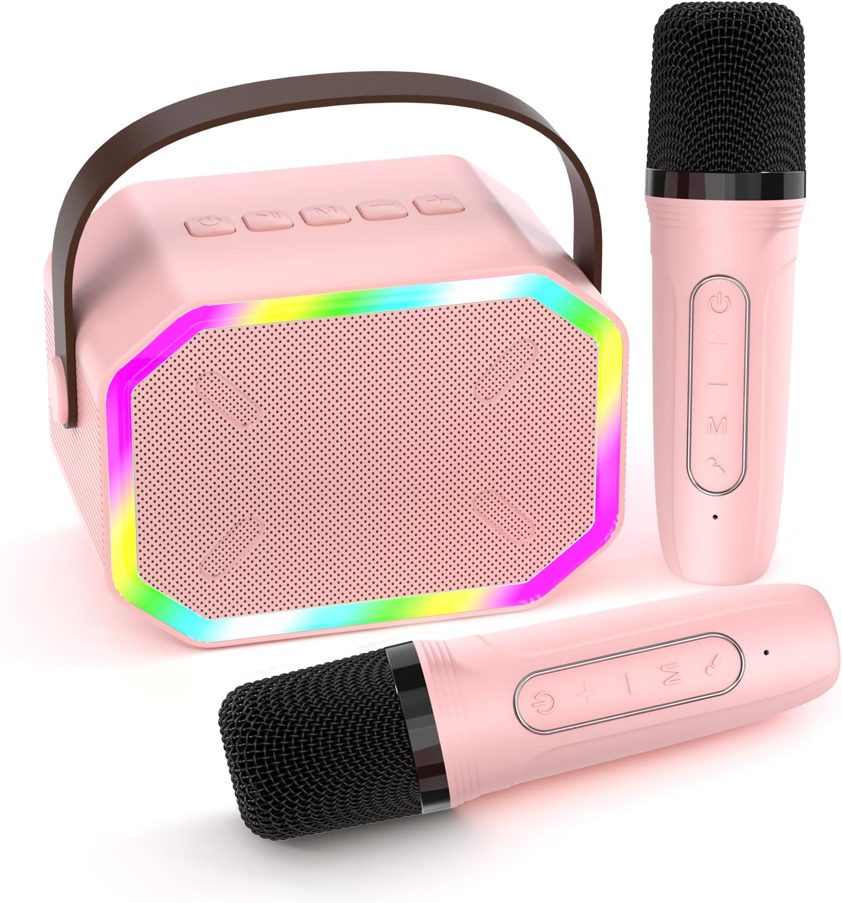 Amazon.com: Mini Karaoke Machine for Kids Girls - Portable Mini Karaoke ...