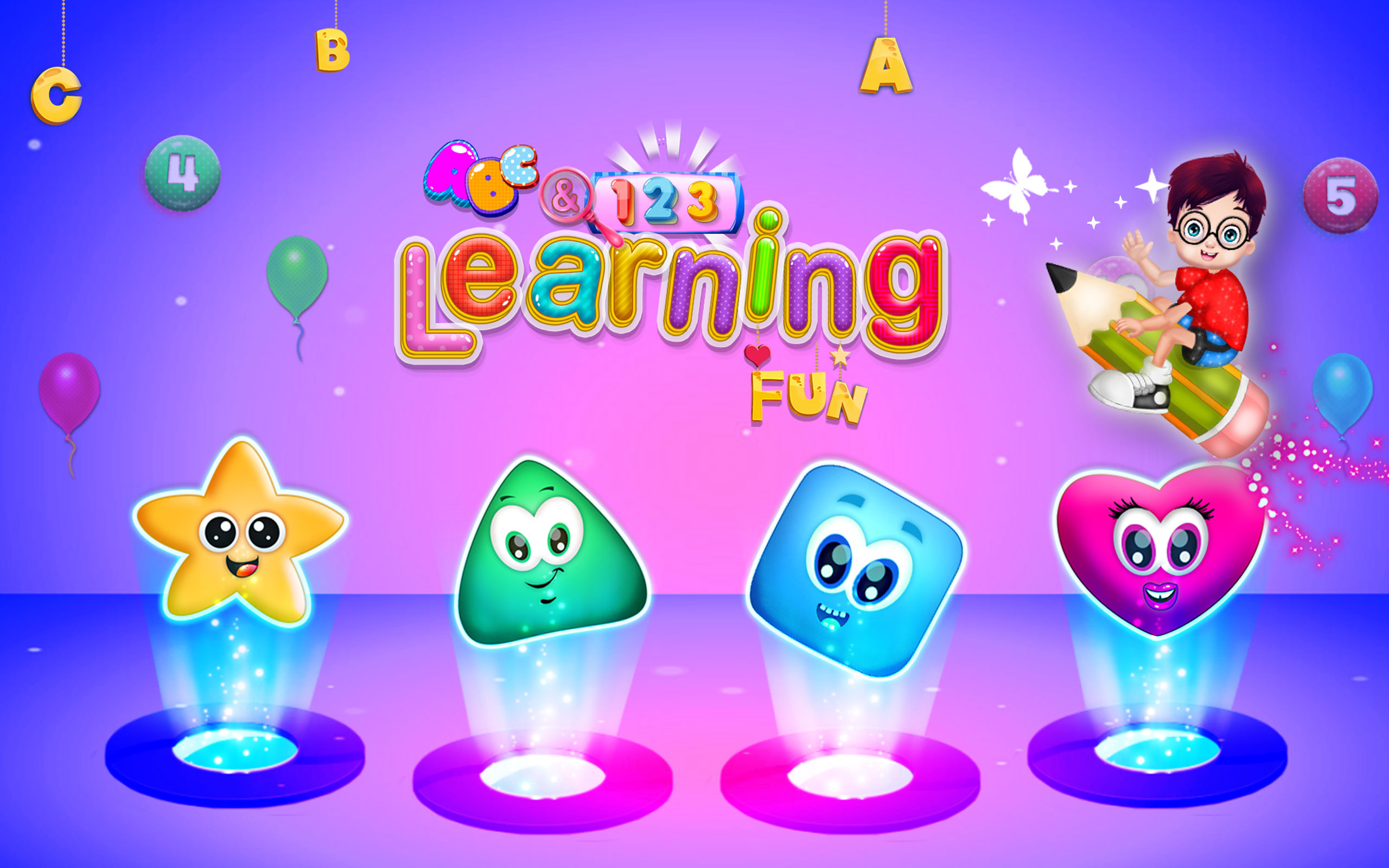 ABC & 123 KIDS Learning FUN - App on Amazon Appstore