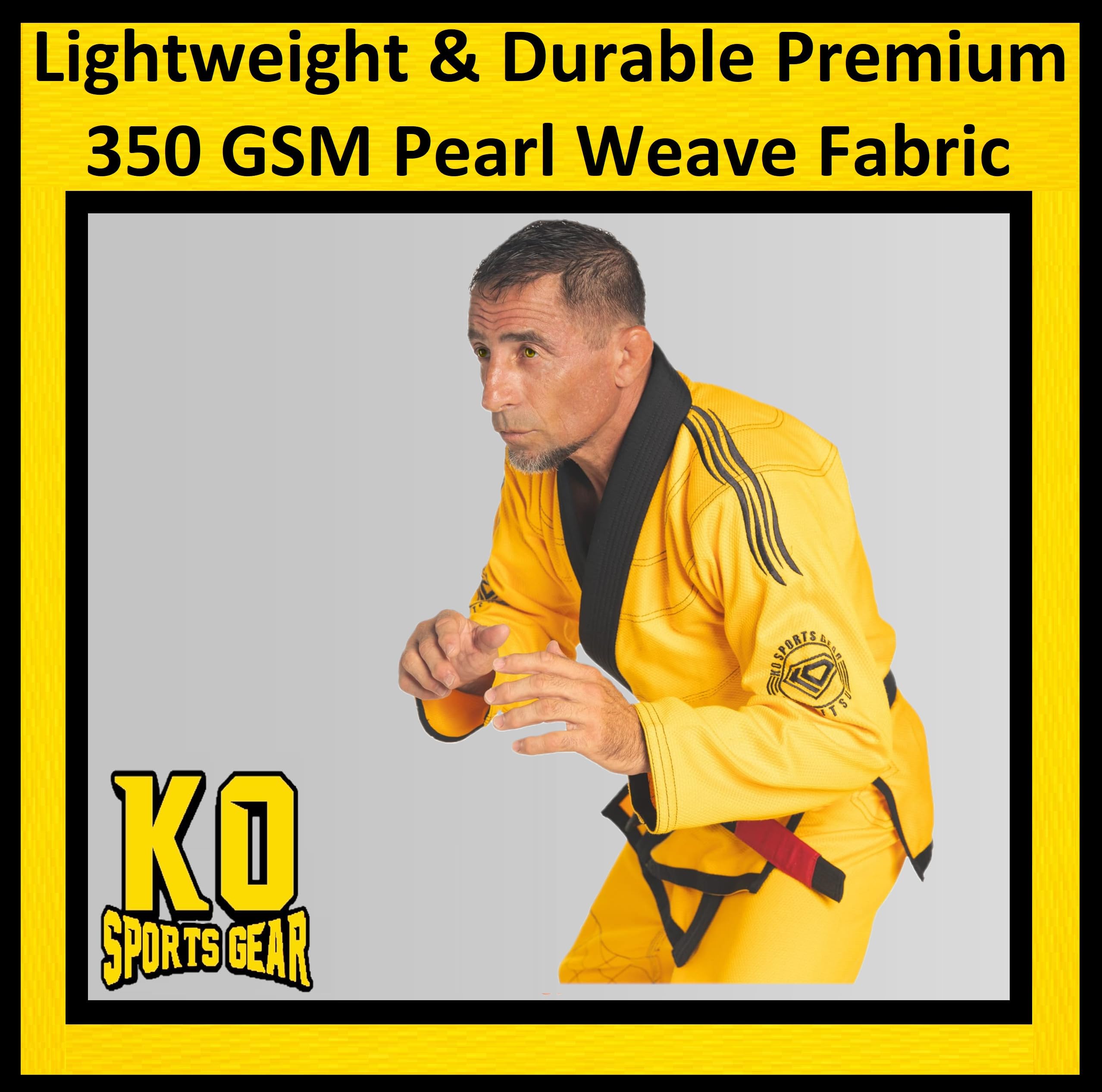 Snapklik.com : KO Sports Gear Adult Gi Uniform Set, BJJ Jiu Jitsu Gi ...