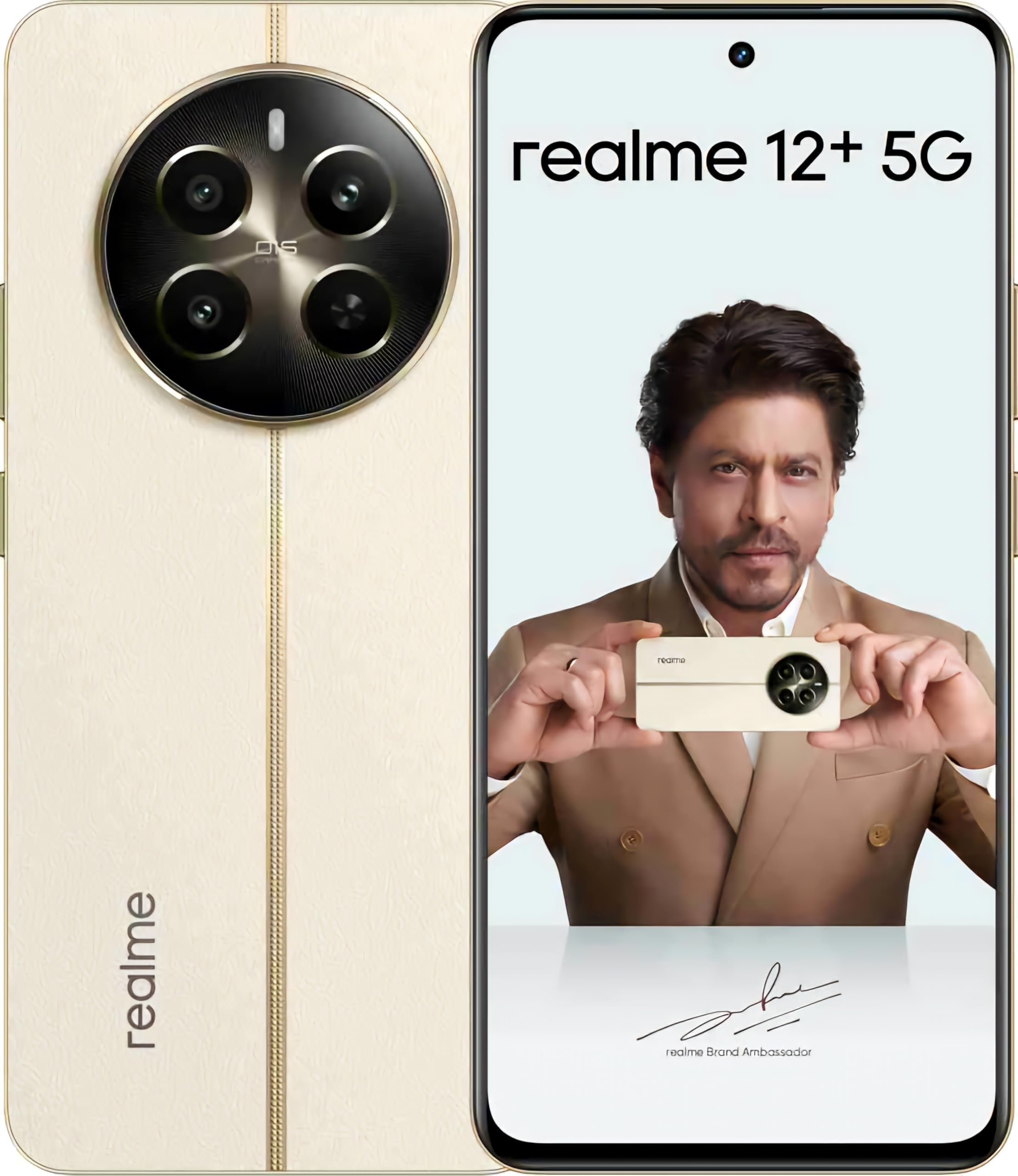 realme 12 Pro 5G (Navigator Beige, 8GB RAM, 256GB Storage) | 50 MP Sony ...