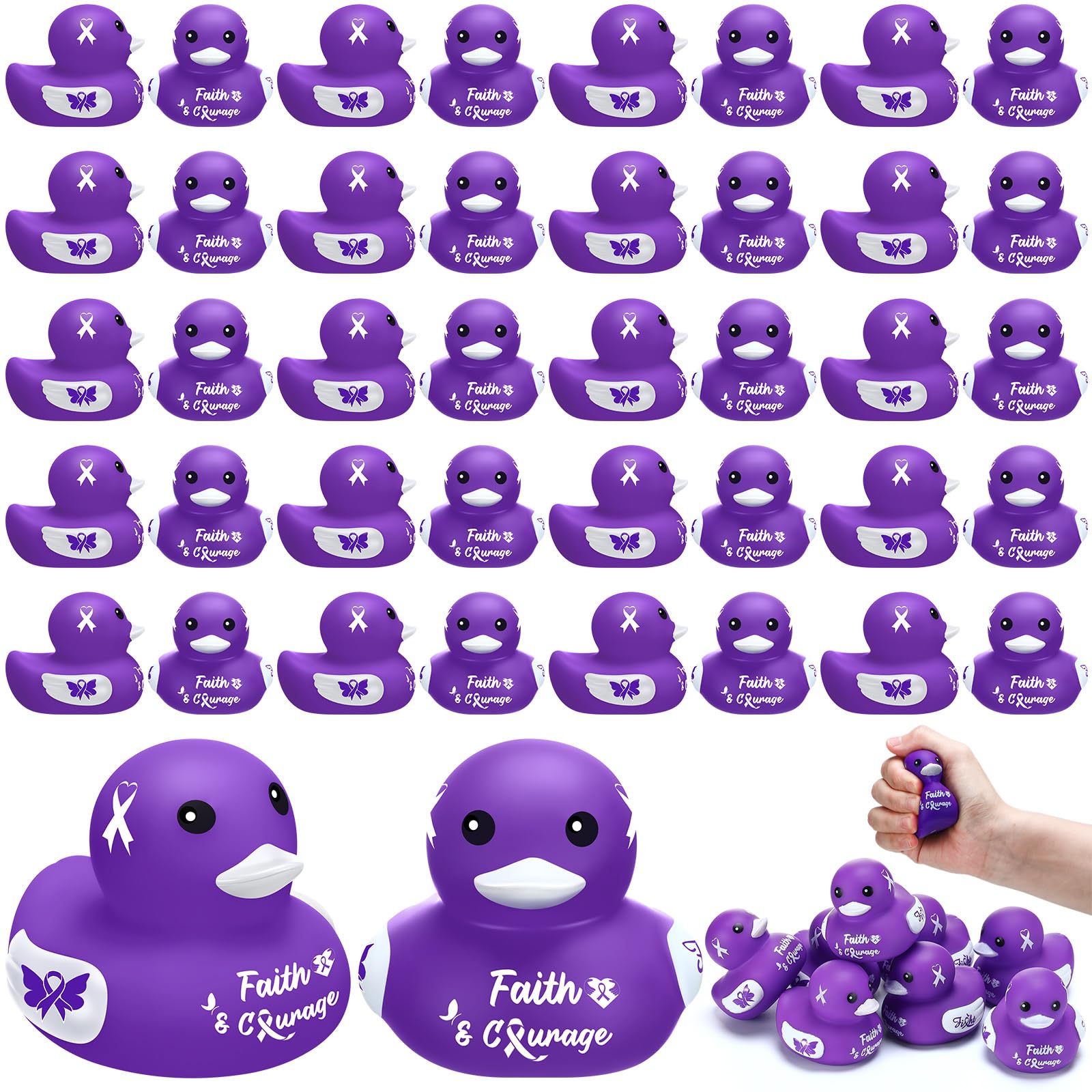 Purple Rubber Ducks Bulk