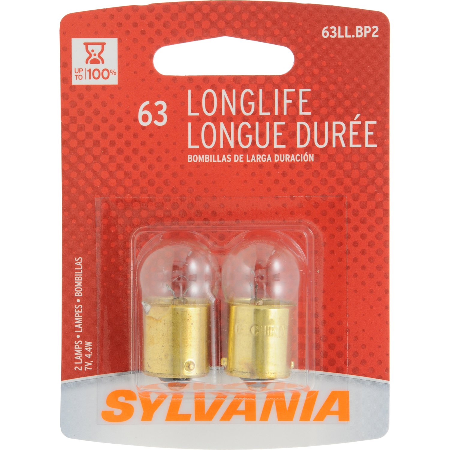 Amazon.com: SYLVANIA 63 Long Life Miniature Bulb (Contains 2 Bulbs ...