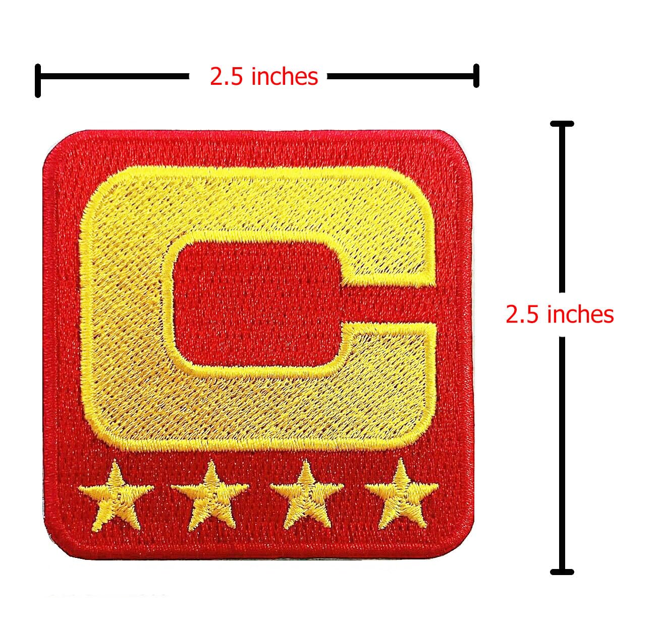 Football Captain Logo Custom Logo NFL Football Patches | Embroidered