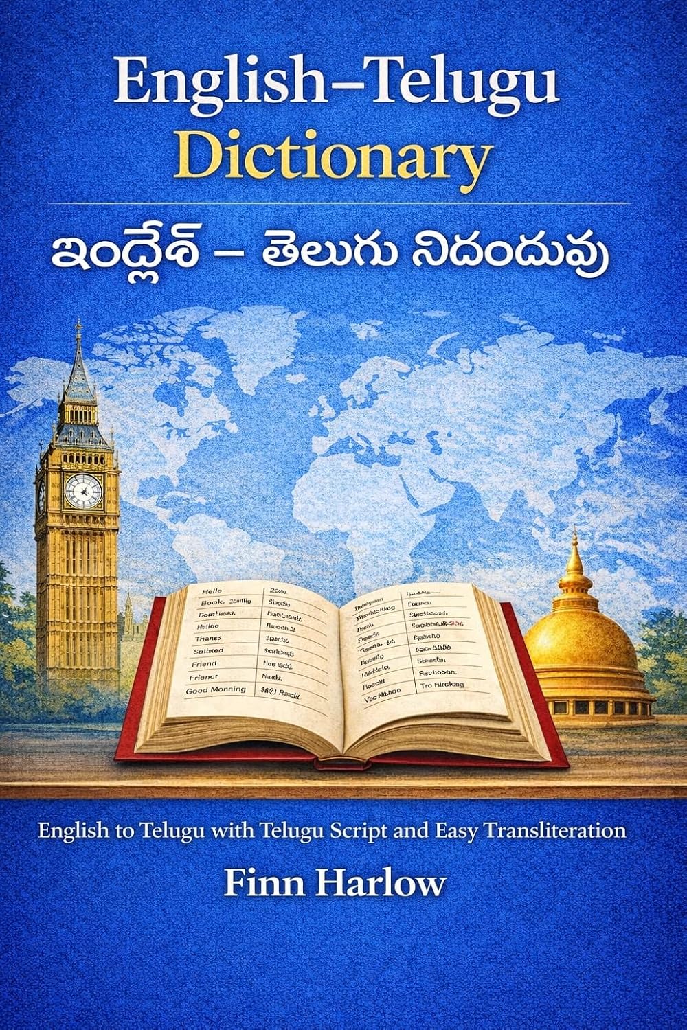 English – Telugu Dictionary: English to Telugu with Telugu Script and Easy Transliteration eBook ...