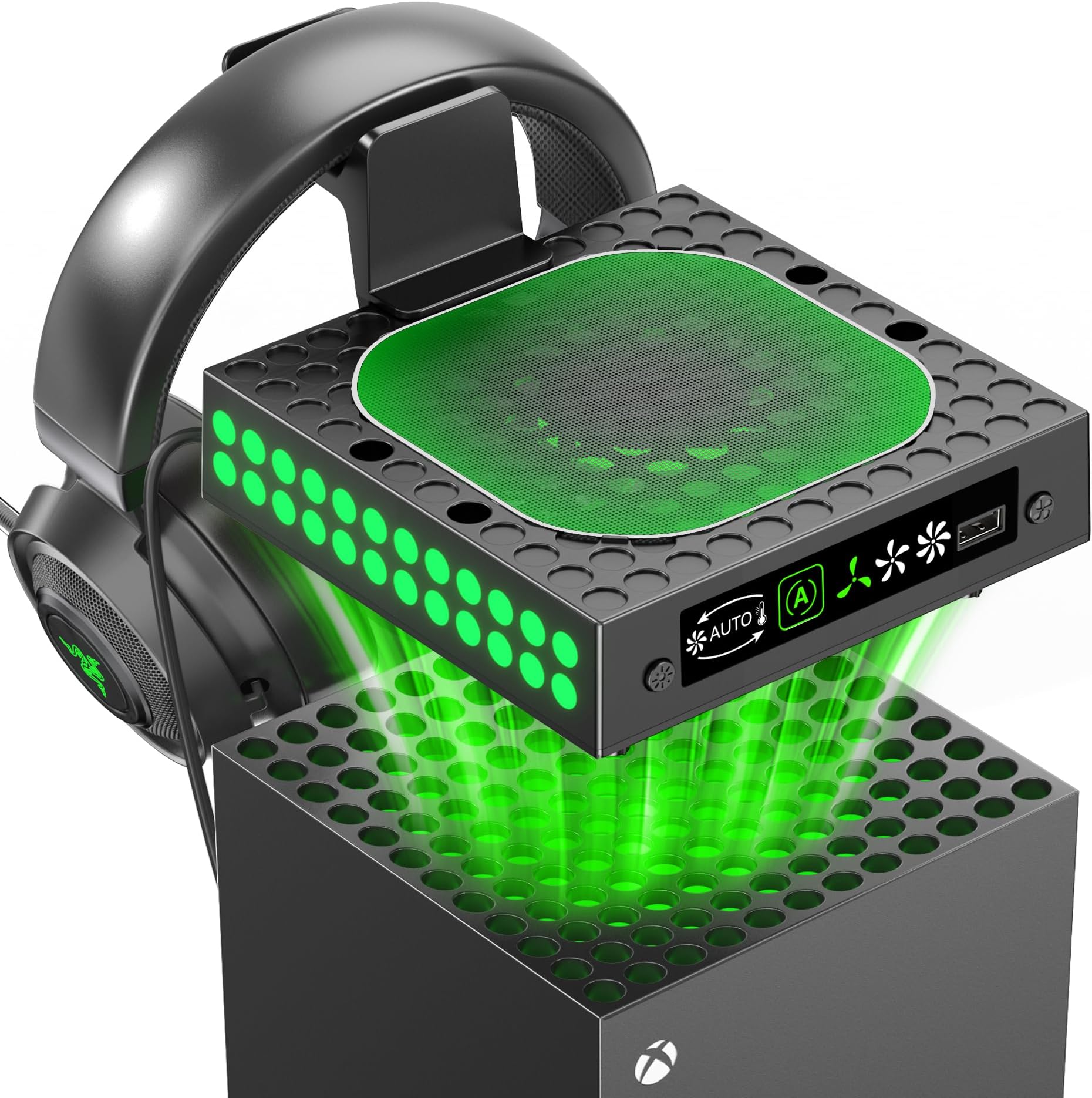 Amazon.com: XBX Series X Cooling Fan Dust Proof with Auto Mode, for ...