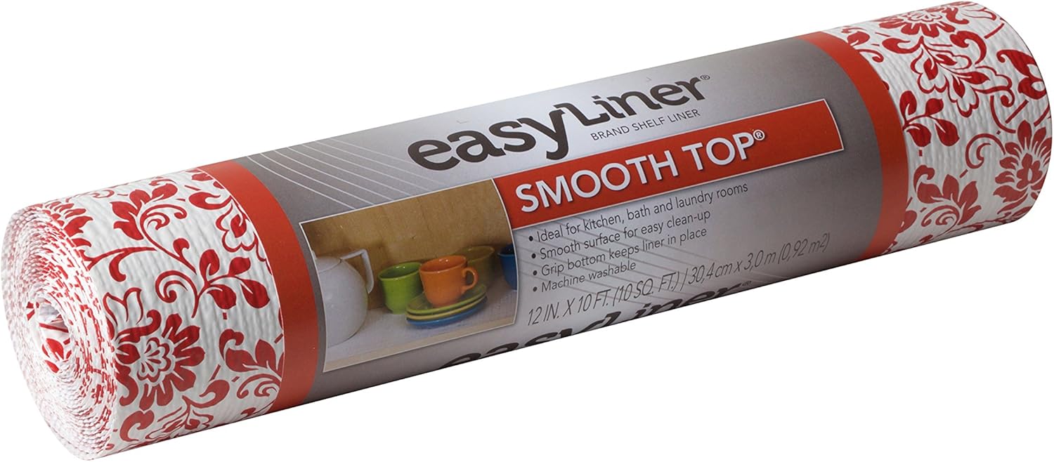 Amazon.com - Duck Brand 281052 Smooth Top Easy Liner Non-Adhesive Shelf ...