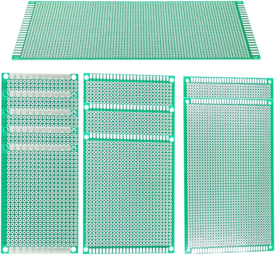 Amazon.com: YUNGUI 15 X 20CM PCB Protoboard,2 Pieces DIY Prototype ...