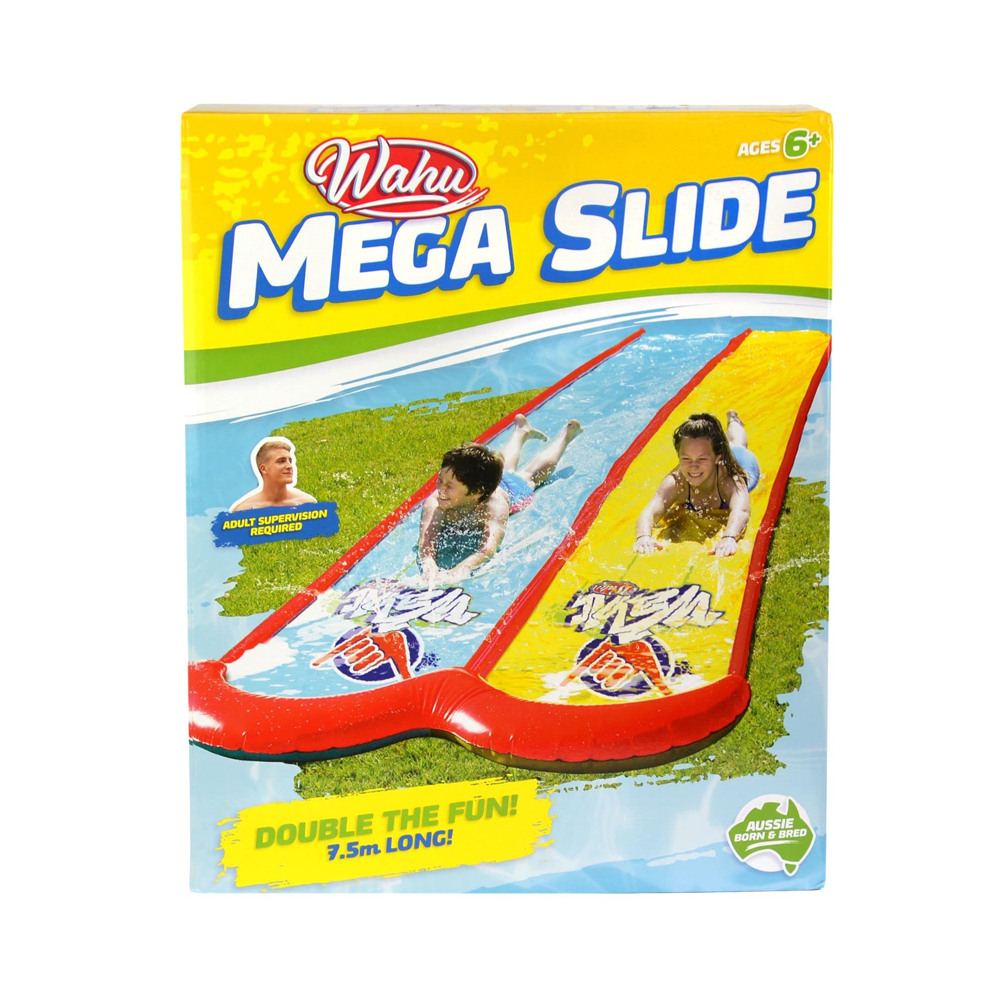 Wahu Mega 7.5m Double Slide : Amazon.com.au: Toys & Games