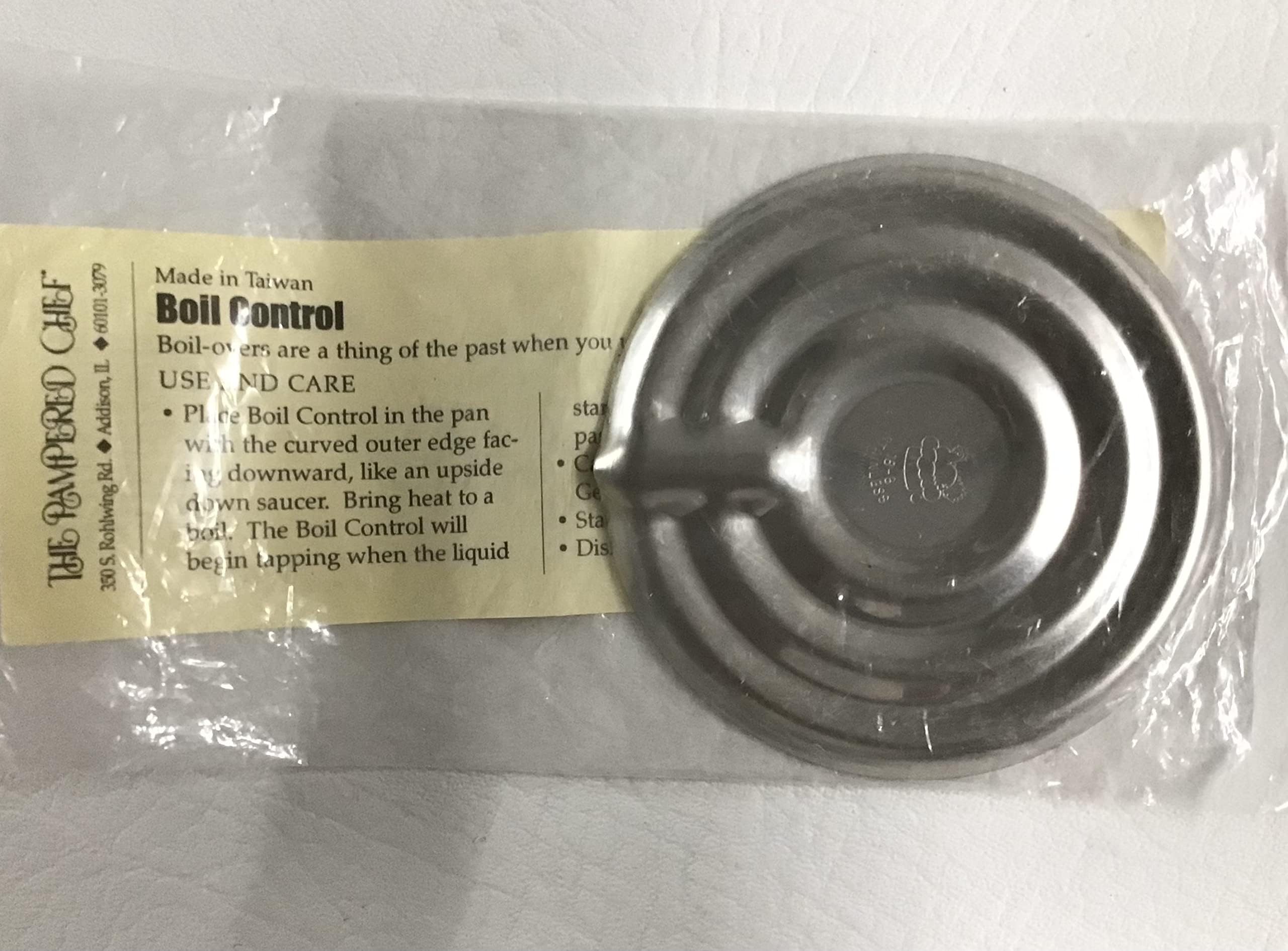 Amazon.com: The Pampered Chef Stainless Steel Boil Control #2520 ...