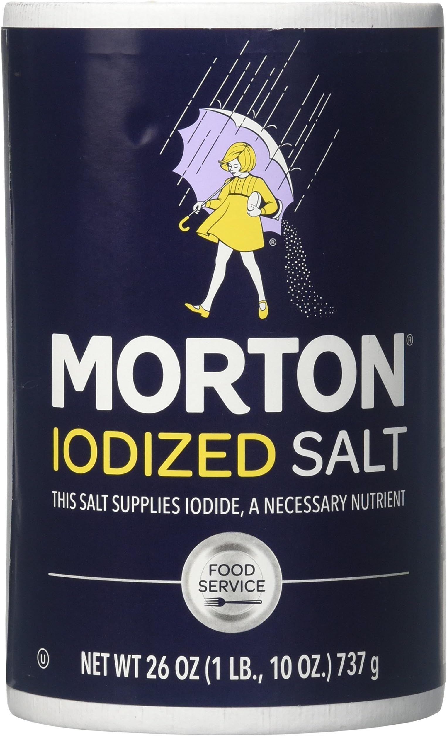 Amazon.com: Morton Iodized Salt, All-Purpose, (26 oz), 2-Pack - All ...