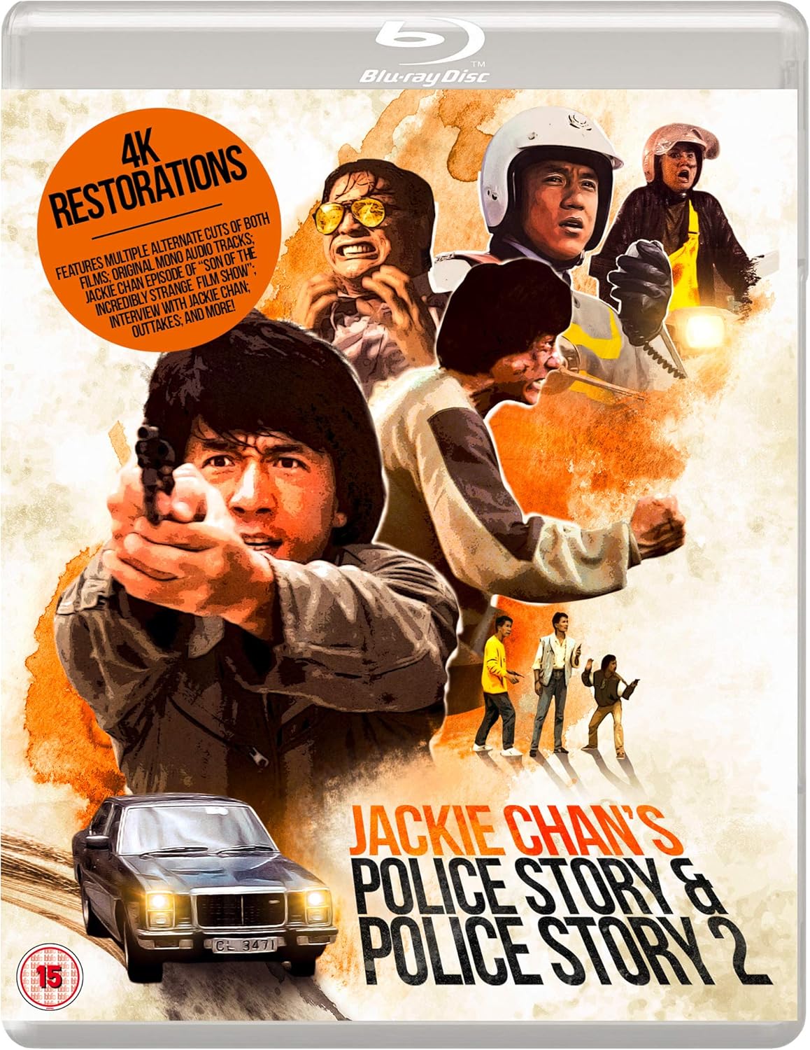Jackie Chan's Police Story & Police Story 2 (Eureka Classics) 2-Disc ...