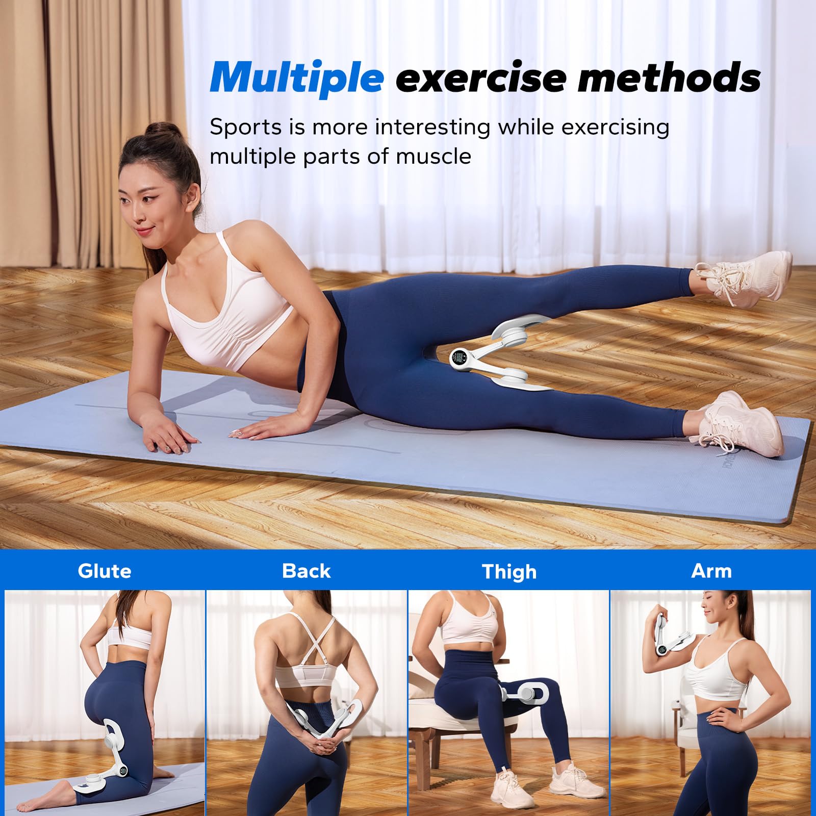 Snapklik.com : MERACH Thigh Trainer, Pelvic Floor Muscle Trainer, Inner ...