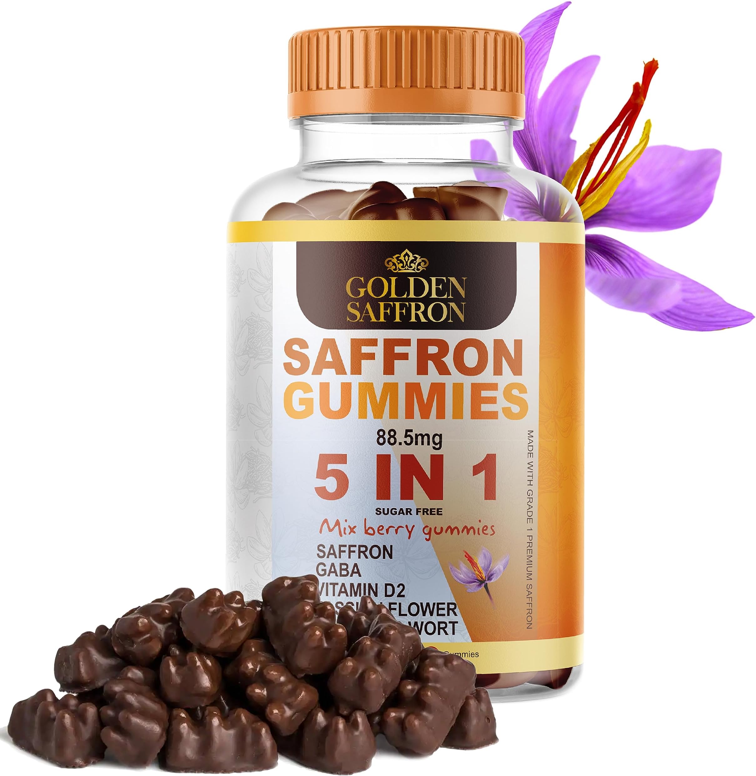 Amazon.com: Organifi Happy Drops - Daily Superfood Happy Gummies for ...