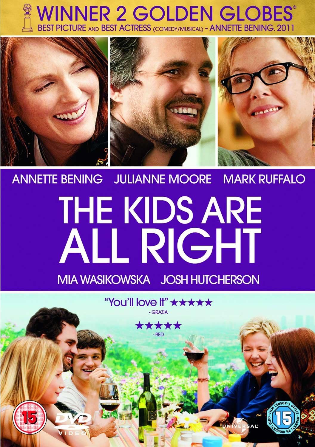 The Kids Are All Right [DVD]: Amazon.co.uk: Julianne Moore, Annette ...