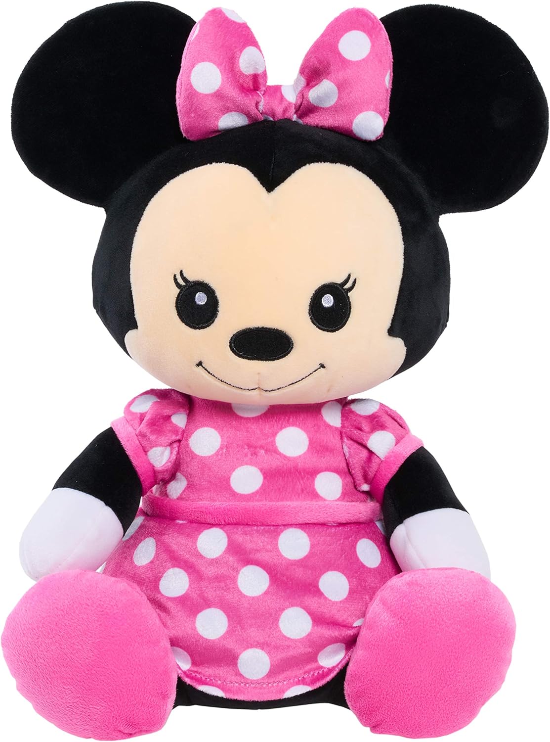 Amazon.com: Disney Classics 14-Inch Minnie Mouse, Comfort Weighted ...