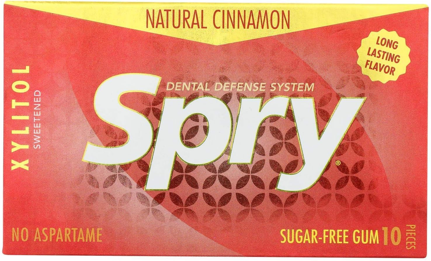 Amazon.com : Xlear - Spry Natural Xylitol Chewing Gum Box Cinnamon - 20 ...