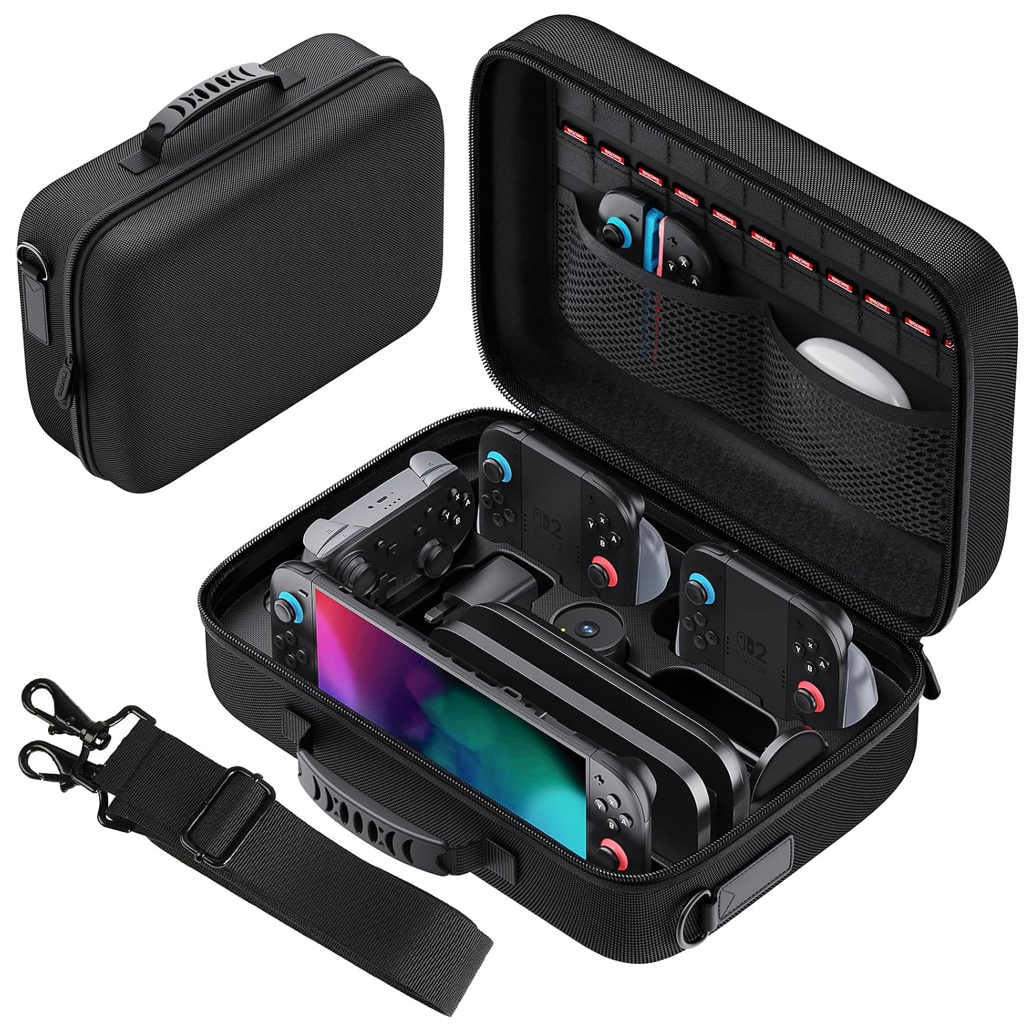 Amazon.com: Lmcpa Storage Case for Nintendo Switch 2,Protective Hard ...
