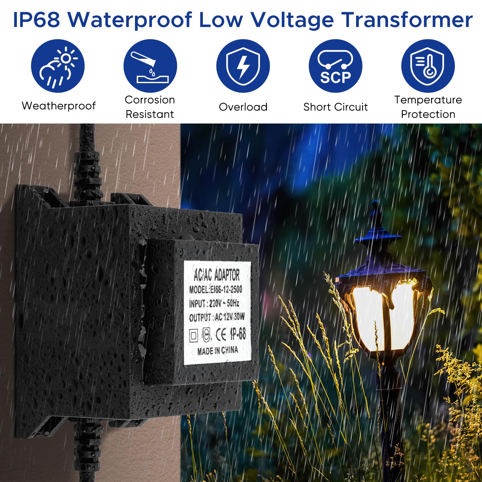 30 Watt 12 Volt Ac Transformer
