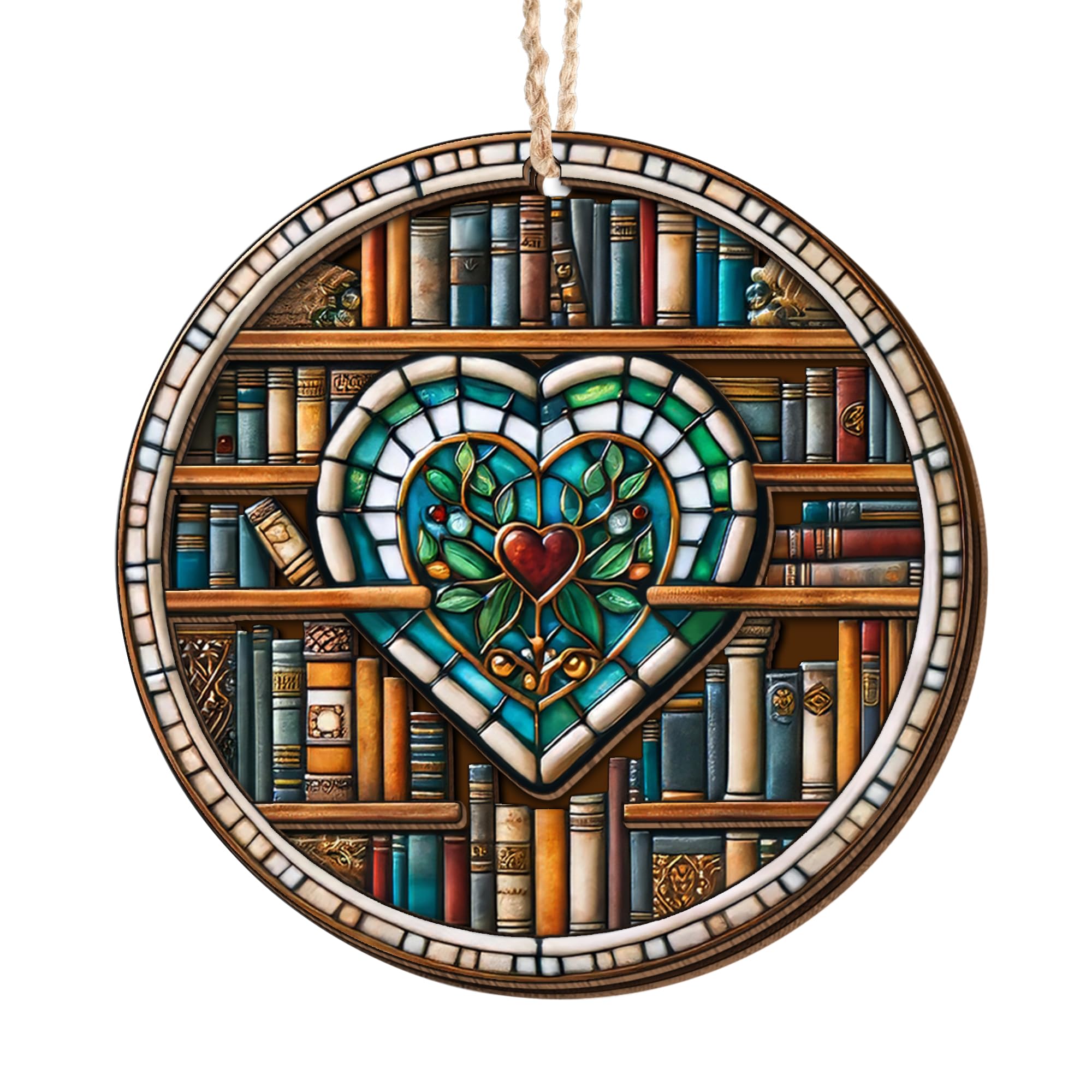 Amazon.com: GEEMBI Book Lovers Gifts for Women - Christmas Ornaments ...