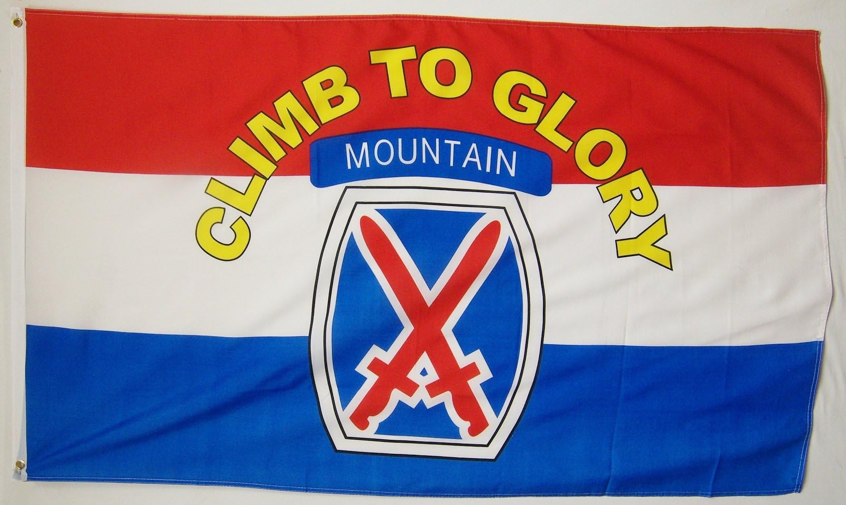 Amazon.com : RFCO 10TH Mountain Division Climb to Glory 3'x5' Polyester ...