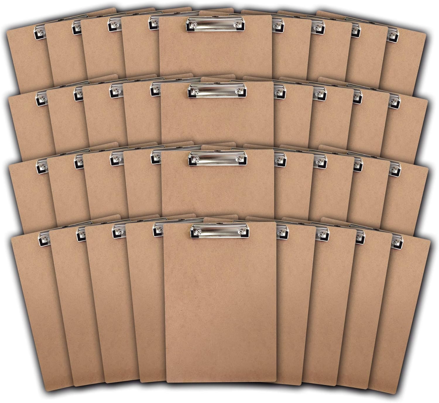 Acrimet Clipboard Letter Size A4 (33 cm x 23 cm) Low Profile Clip ...