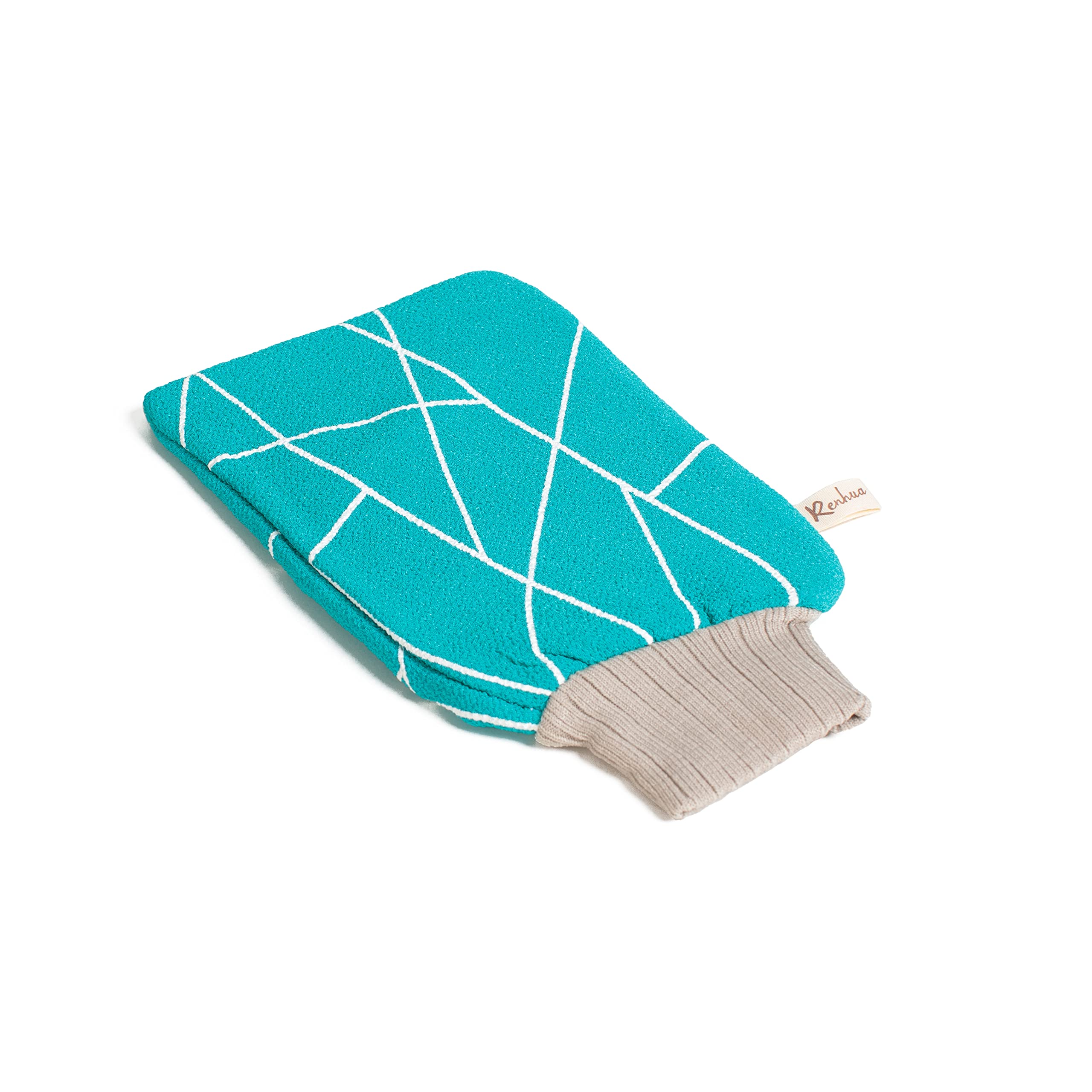 Renhua Exfoliating Glove - Loofah, Keesa, Sponge, Mitt for Body Scrub ...