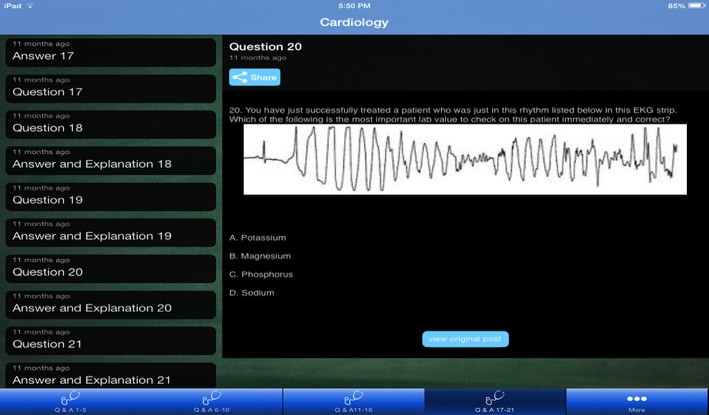 Cardiology Review Questions - App on Amazon Appstore